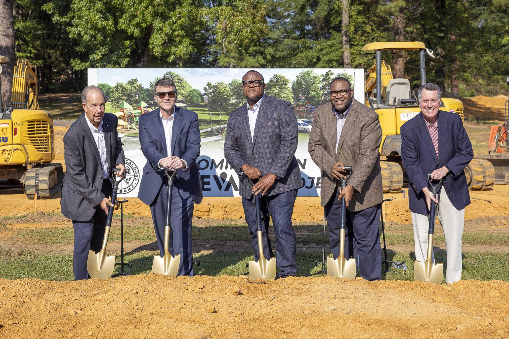 Springbrook Park Groundbreaking - Elevate Tuscaloosa