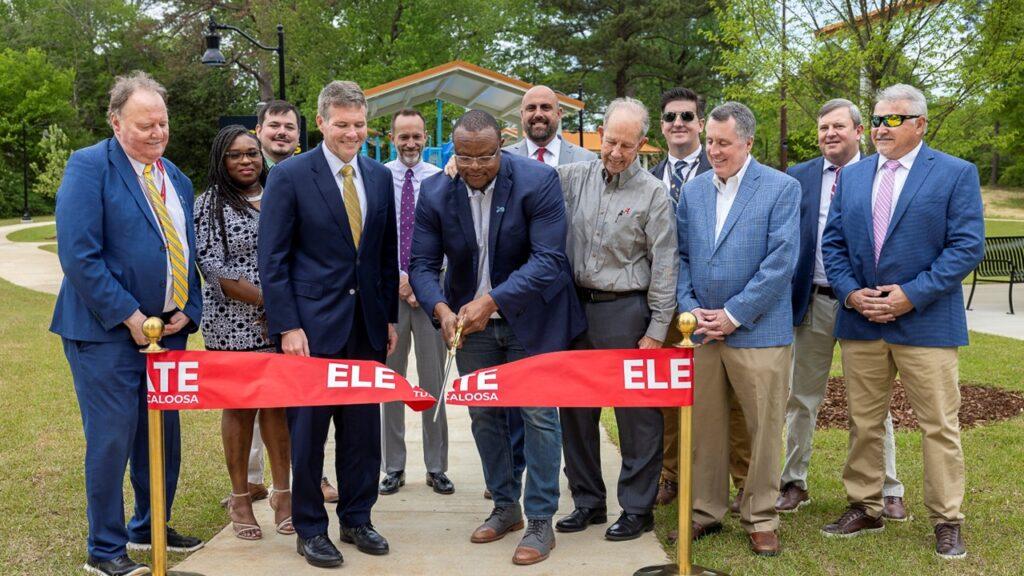 Springbrook Park Ribbon Cutting - Elevate Tuscaloosa