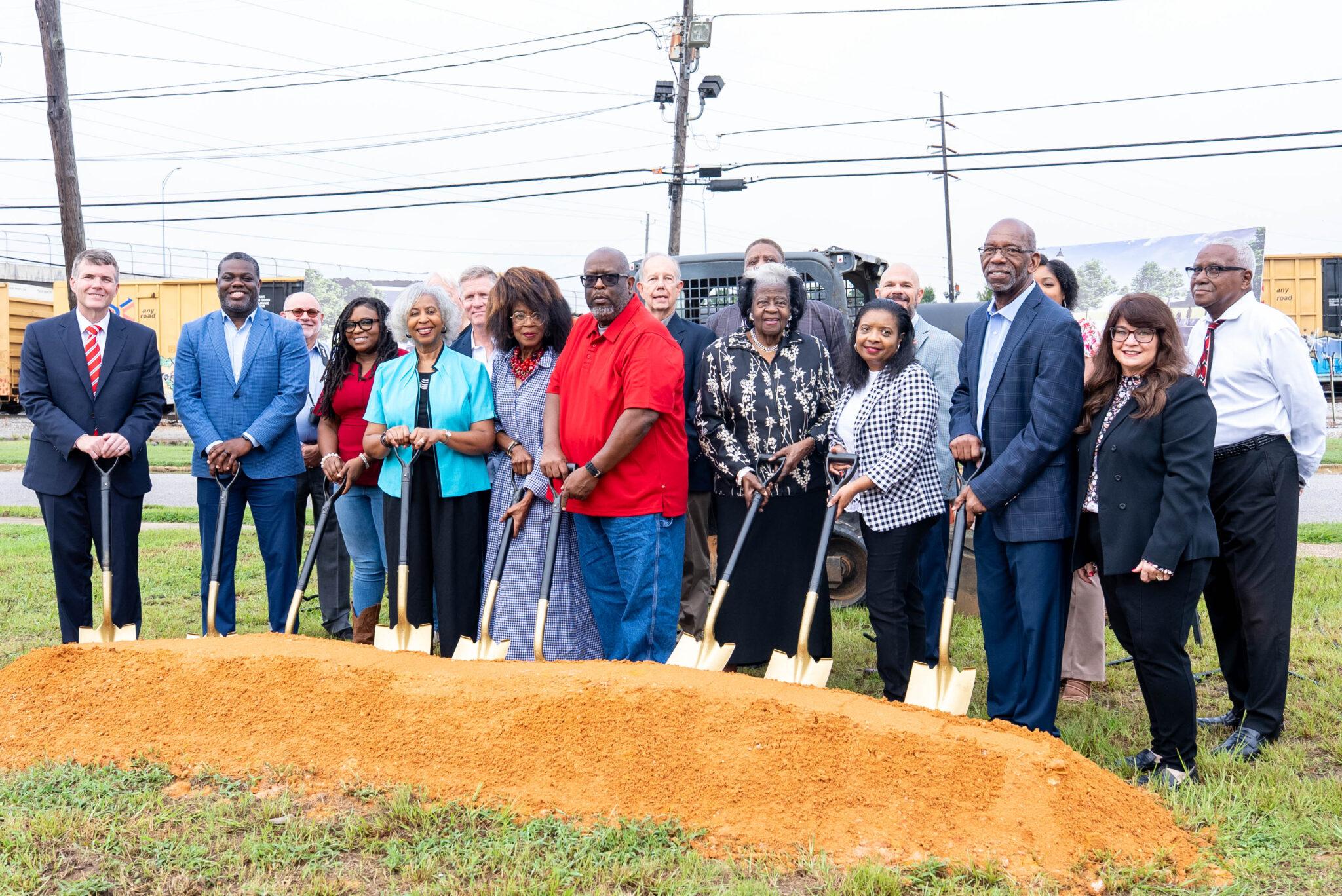 Linton's Plaza Groundbreaking - Elevate Tuscaloosa
